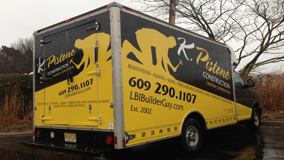 Box truck wrap gets Ocean County construction contractor/builder ...