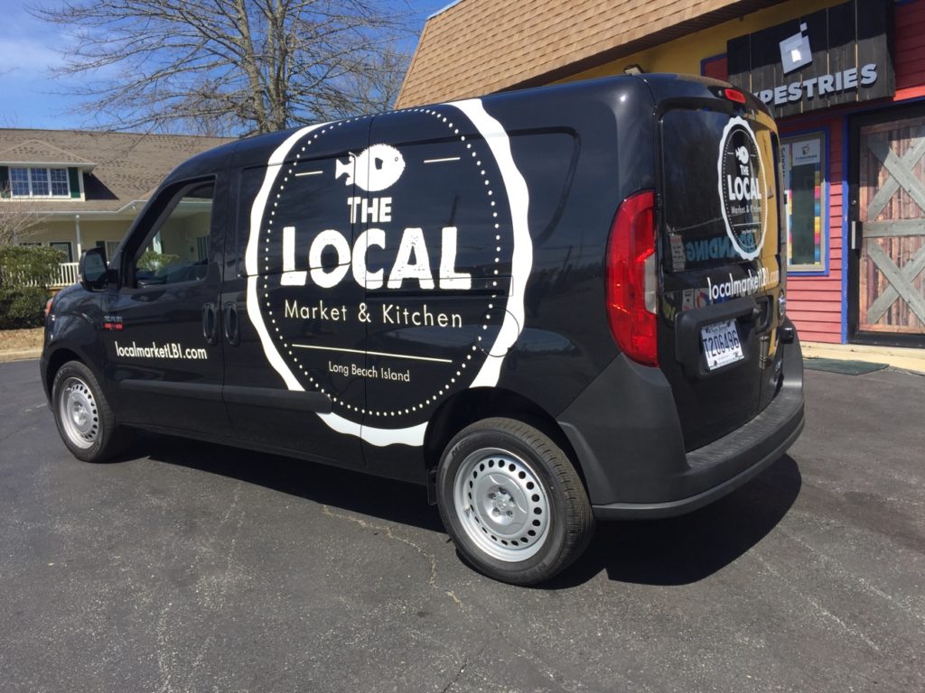 Ram promaster wrap branding The Local Market Ship Bottom and Manahawkin ...